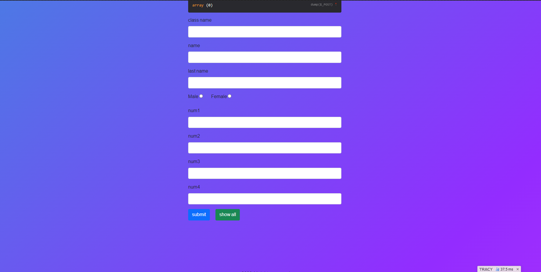 GitHub - sajjadef98/CRUD-flare-framework: CRUD Build a system to insert student name information ...